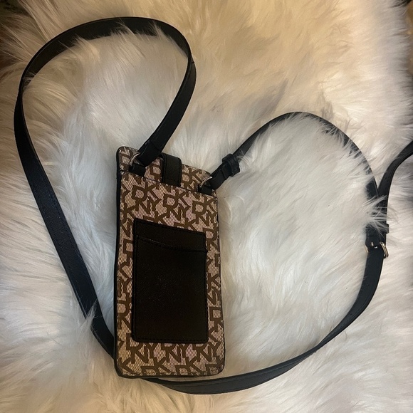 Dkny | Bags | Dkny Saffiano Leather Mini Crossbody Cell Phone Carrier ...
